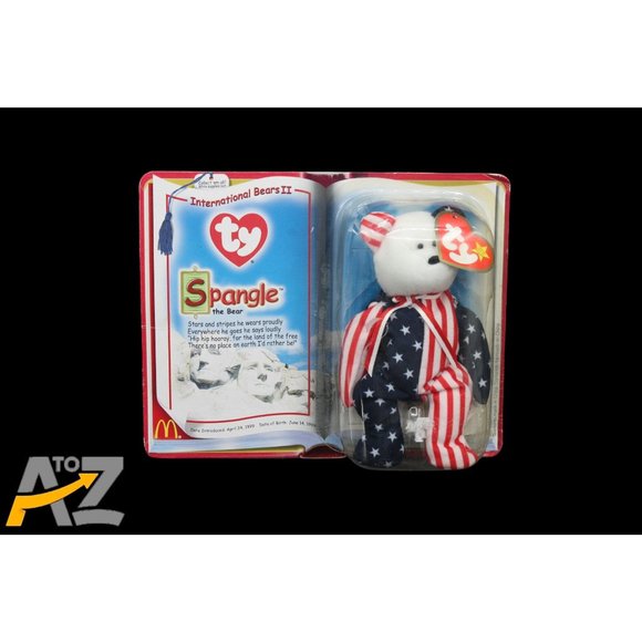 Beanie Babies | Other | Vintage Spangle The Bearrare Ty Mcdonalds ...